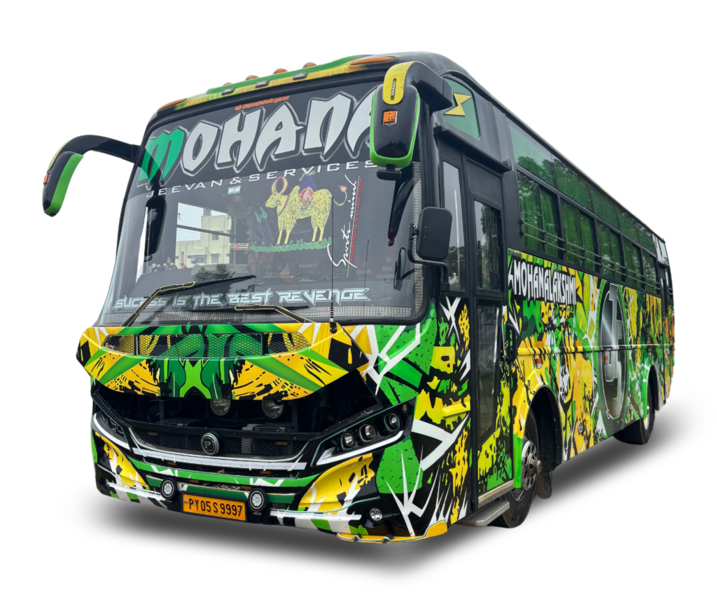 Mini Bus Hire | Mohana Travels Bus Travels in Pondicherry